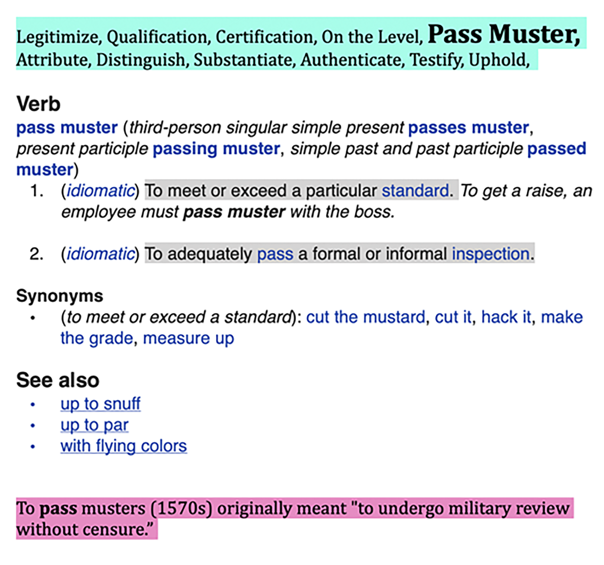 Introduction to TMV’s article series, “Pass Muster” – TMV Control Systems